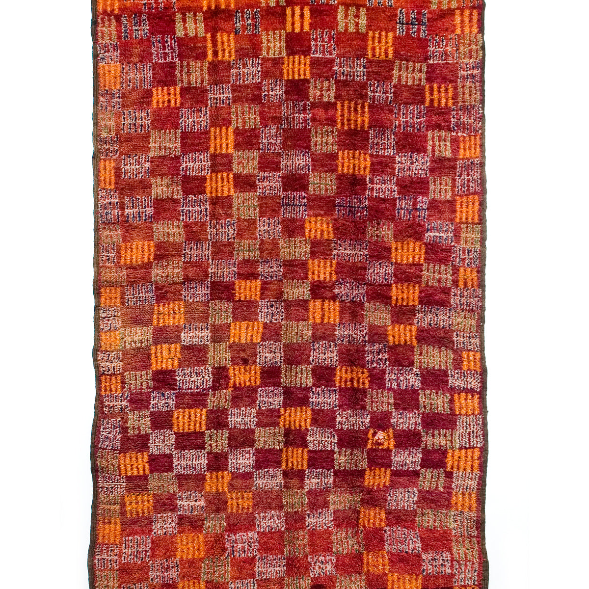 Check Mate - Beautiful antique Zayane rug– AtelierNomade